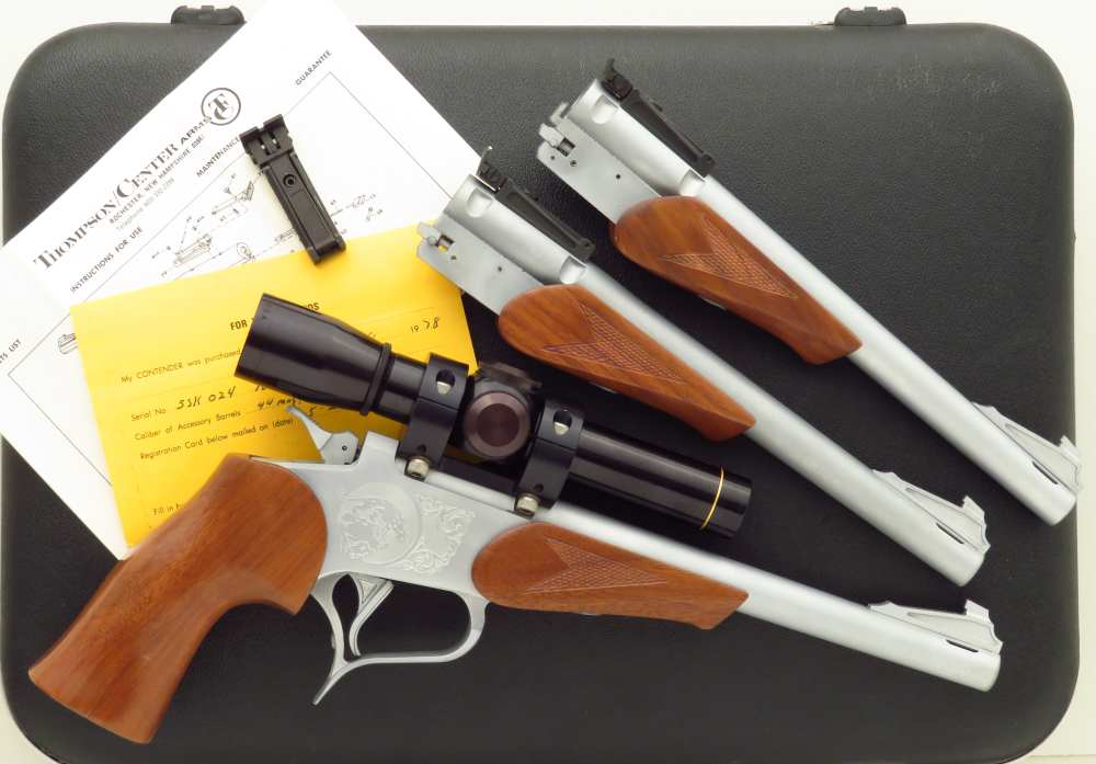 SSK Magnum Pak 1978 limited edition, T/C Contender, .357/.41/.44 ...