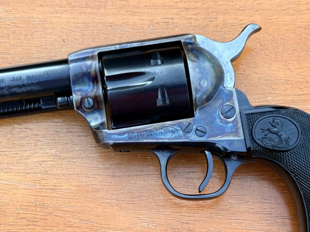 NIB 1970 Colt Single Action Army Beautiful Case Colors 2nd Gen SAA ...