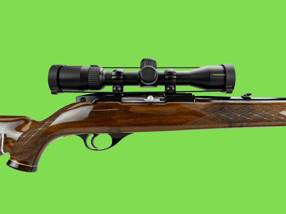 Nice Weatherby MK XXII Semi Auto Tube Fed .22 Rifle 24" Barrel - Semi ...