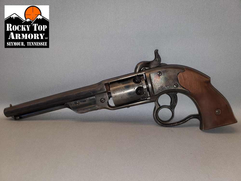 SAVAGE FIGURE 8 NAVY REVOLVER CIVIL WAR 1861 .36 CAL ANTIQUE - Civil ...