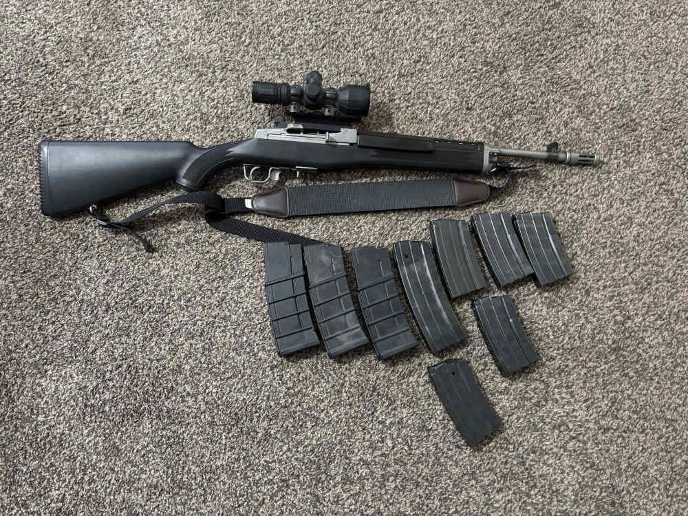 Ruger Mini 14 Ranch Rifle Stainless - Semi Auto Rifles at GunBroker.com ...