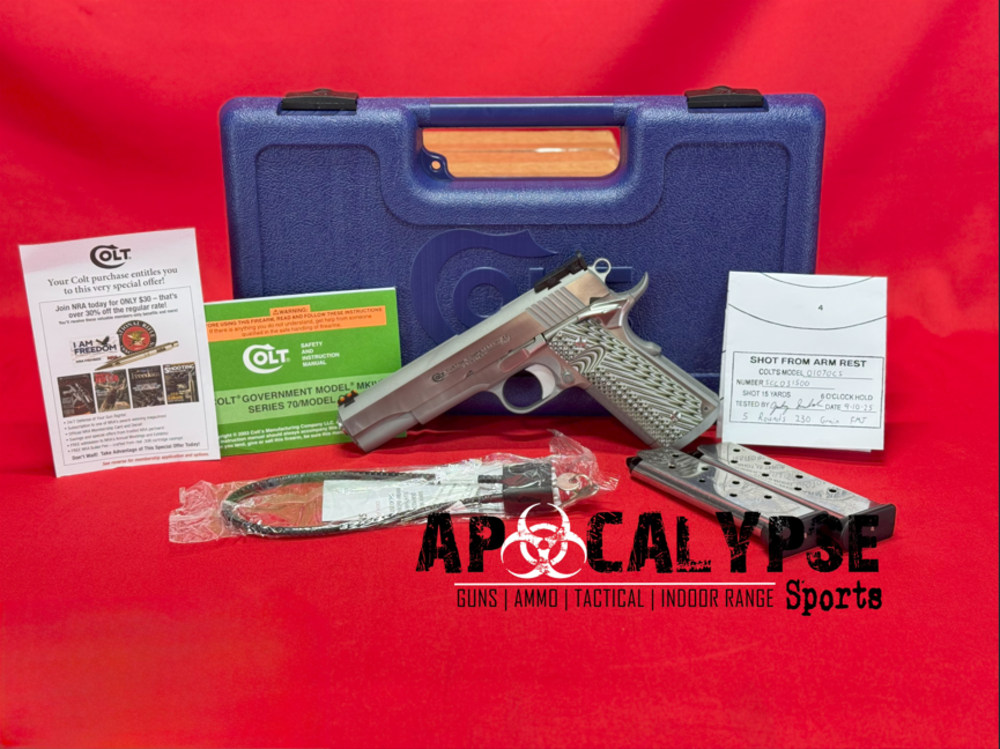 Colt 1911 Custom Competition 45acp - Semi Auto Pistols at GunBroker.com ...