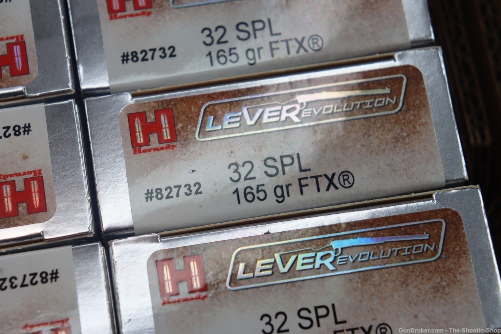 Hornady LVR 32 WIN SPL Ammunition Case 200RD Ammo 165GR FTX 82732 32SPL NEW - Rifle Ammo at ...