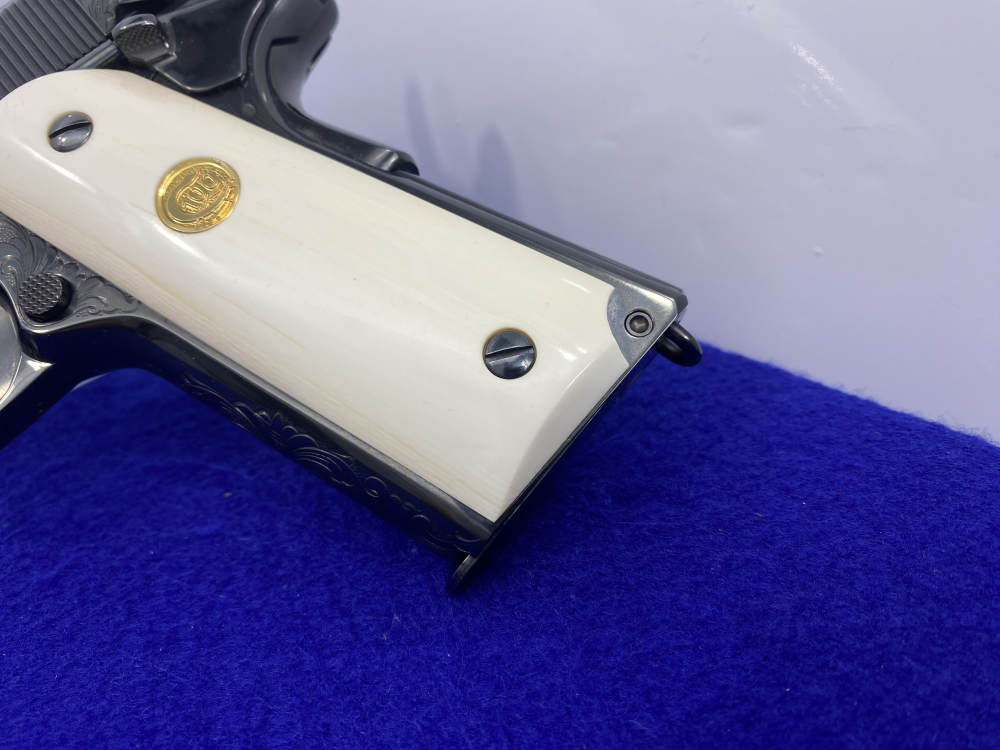 2011 Colt 1911 100th Anniversary 45acp *CUSTOM SHOP D ENGRAVED* Set 1 ...