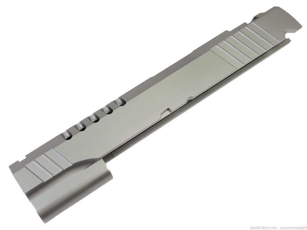 New 1911 9mm / .38 Super Stainless Custom Ported Slide LPA Target Sight ...