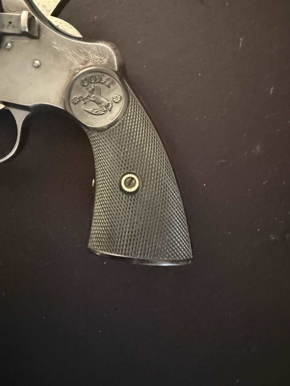 SCARCE BLUE COLT 1895 NEW ARMY NAVY D.A. 41 DOUBLE ACTION REVOLVER ...