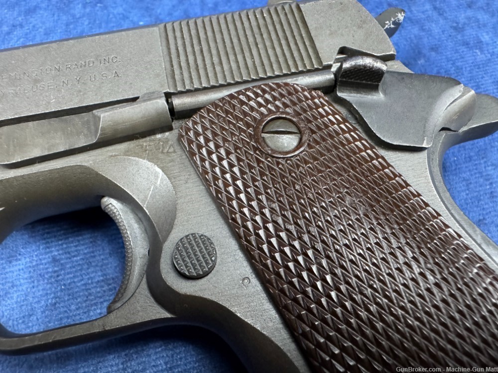 1945 Remington Rand 1911A1 US Army WWII C&R - Semi Auto Pistols at GunBroker.com : 1129867785
