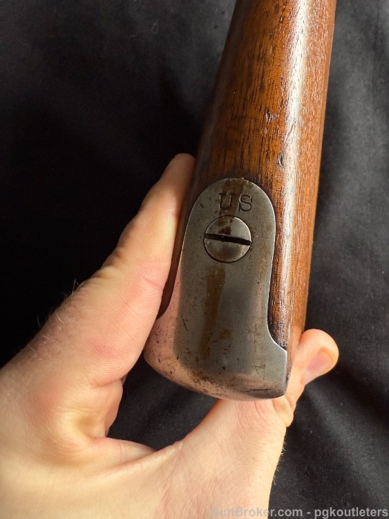 U.S. Springfield Armory Model 1868 Trapdoor Rifle .50-70 Govt. cal ...