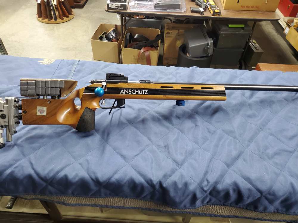 anschutz match 1907 22lr 22 lr germany walther 4765 - Bolt Action ...