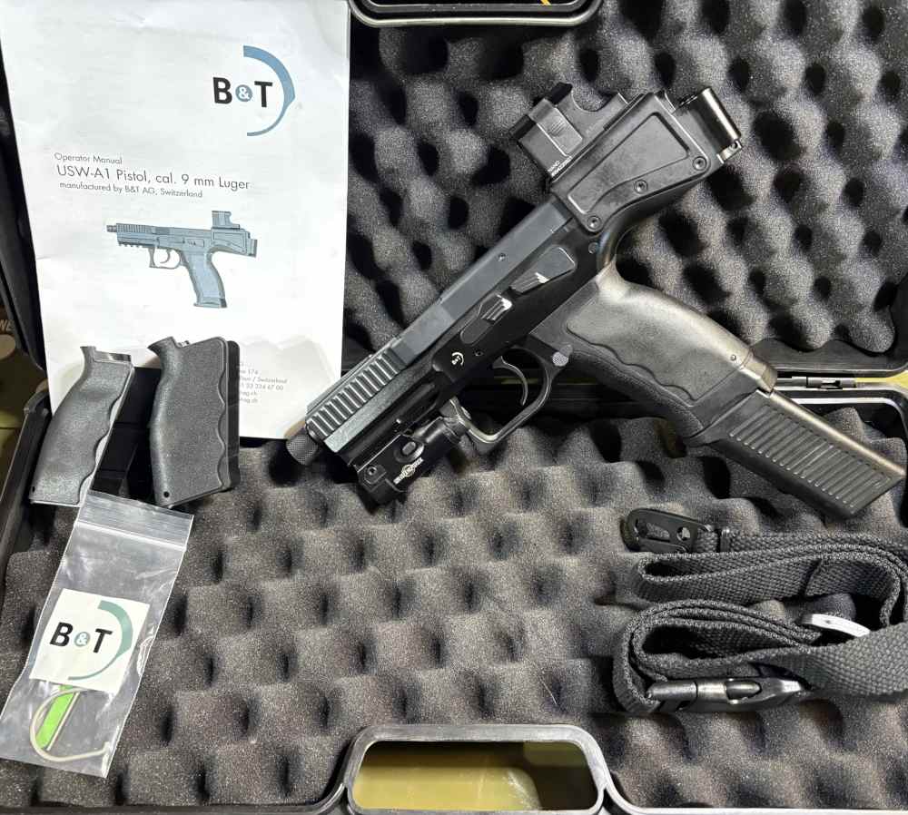 B&T USAW-A1 PDW Pistol - Semi Auto Pistols at GunBroker.com : 1129931490
