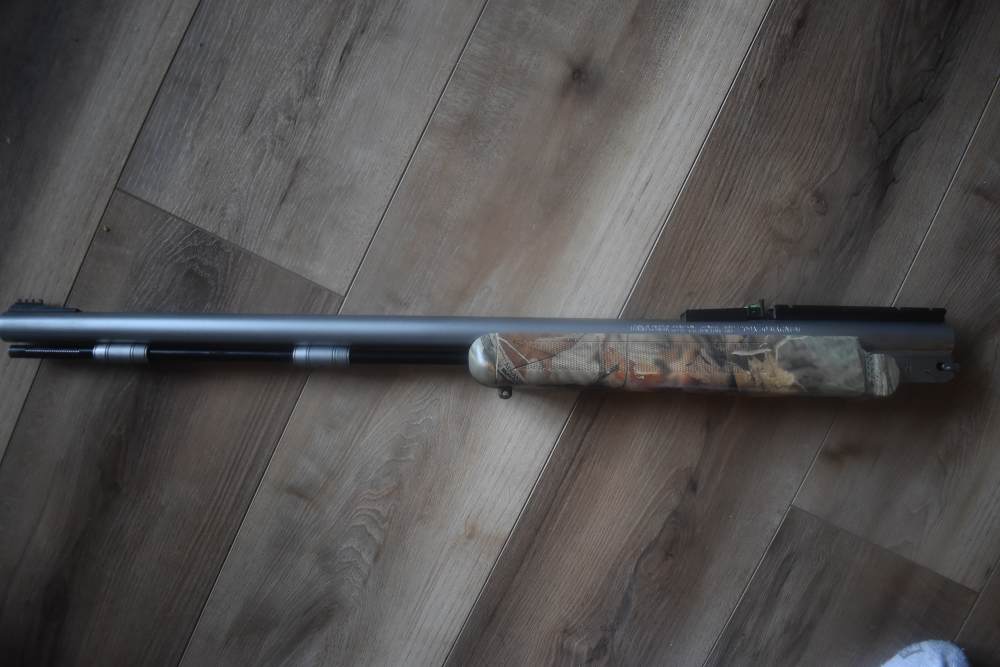 Thompson Center Encore 50 Caliber Black Powder Barrel And Camo Forend ...