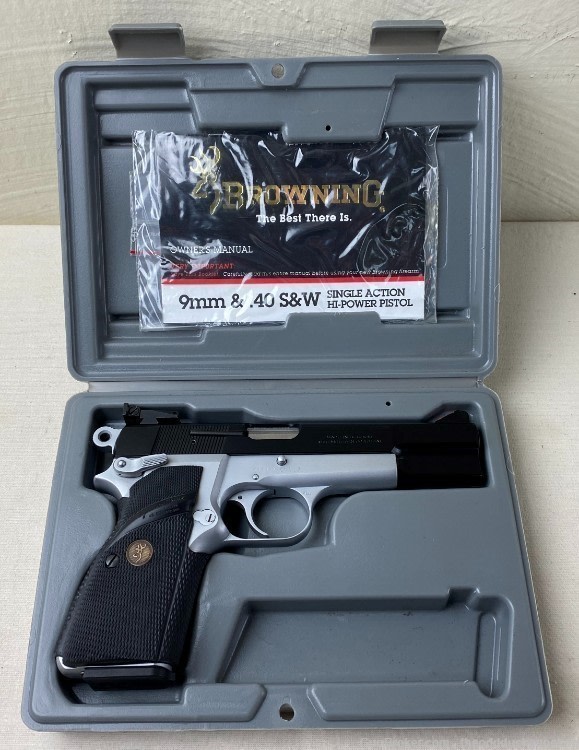 FN Hi Power 9mm Para Two Tone Circa 2000 - Semi Auto Pistols at ...