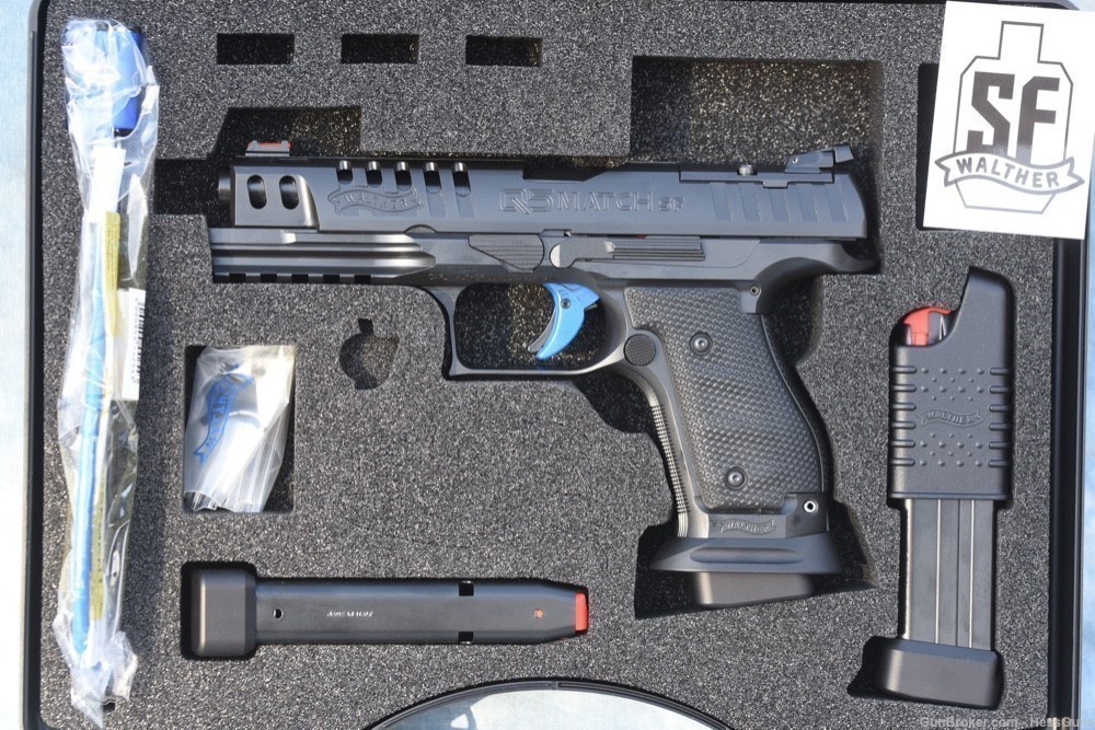 NIB Walther PPQ Q5 Match SF Pro 9mm 5" FREE SHIPPING - Semi Auto Pistols at GunBroker.com ...