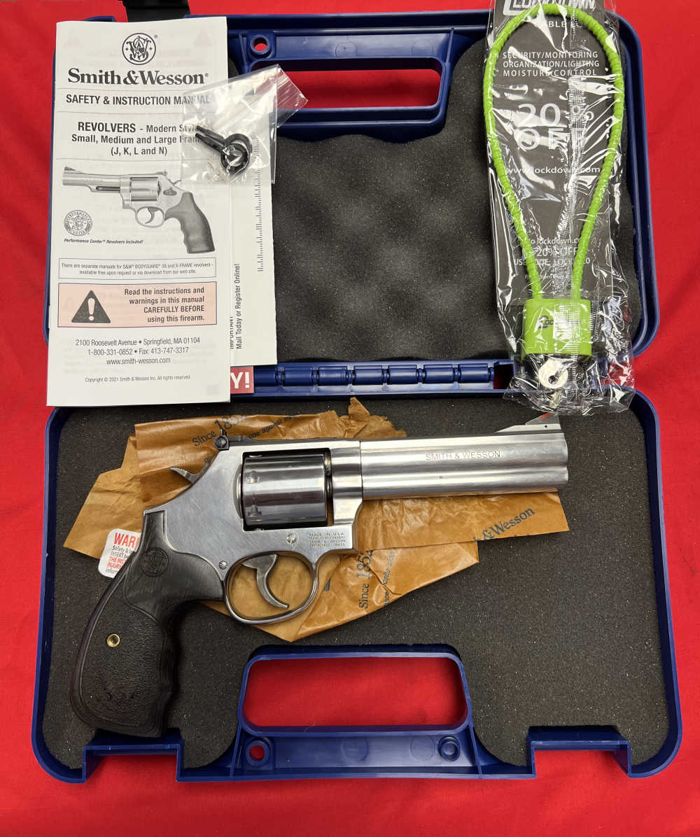 S&W 686 Plus 357 Mag 5” Full Lug 150854 - Revolvers at GunBroker.com ...