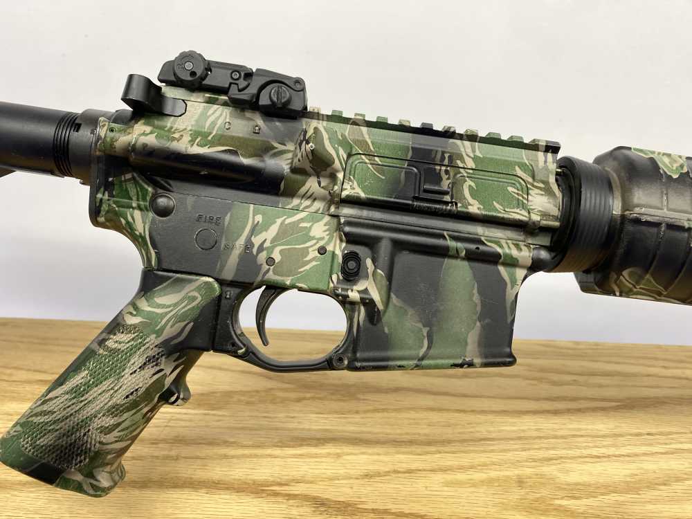 Colt M4 Carbine 5.56mm 16" *RARE VIETNAM TIGER STRIPE CAMO DIPPED ...