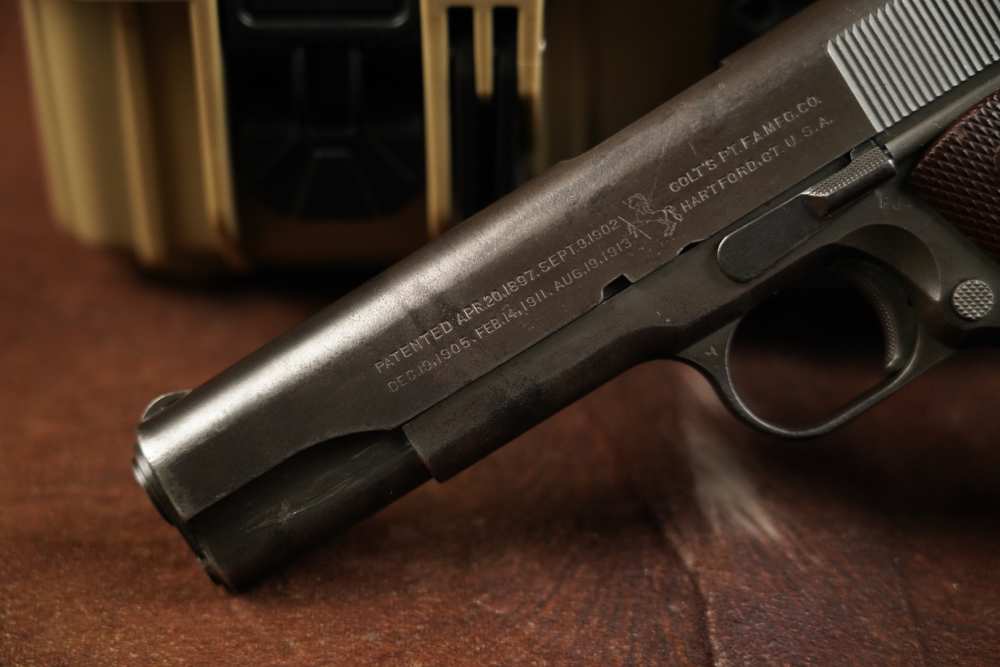 CMP Rack Grade Ithaca 1911-A1 Colt Slide .45 ACP 5" Semi-Auto Pistol C&R - Semi Auto Pistols at ...