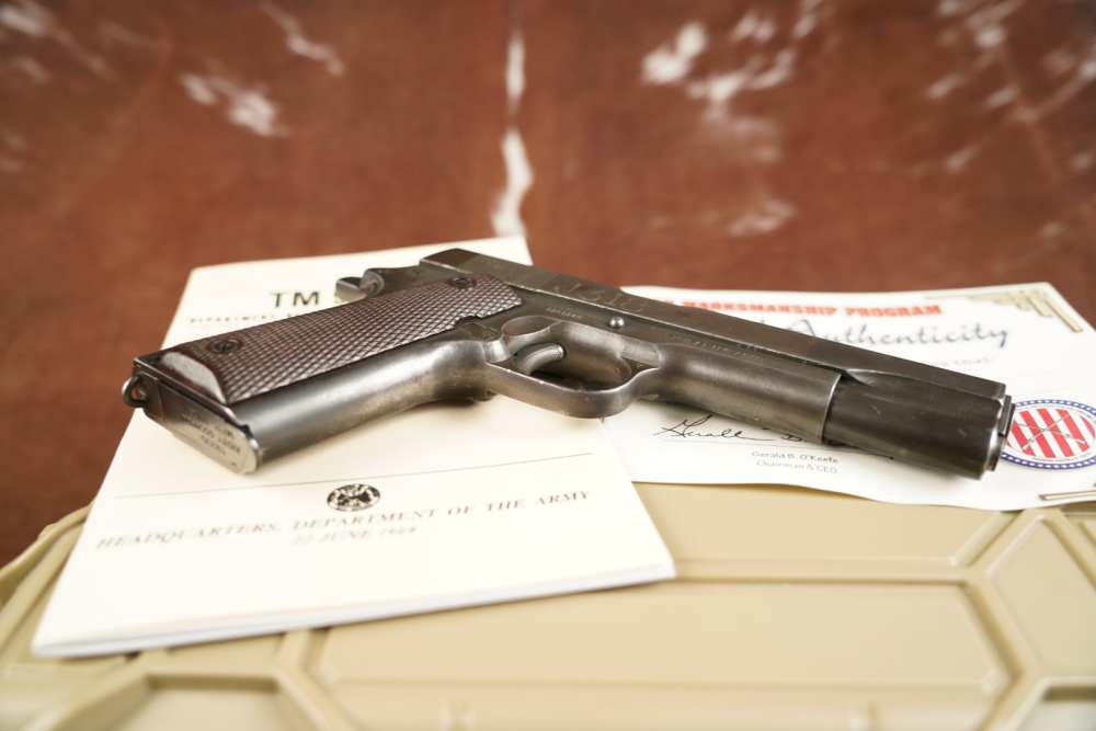 CMP Rack Grade Ithaca 1911-A1 Colt Slide .45 ACP 5" Semi-Auto Pistol C&R - Semi Auto Pistols at ...