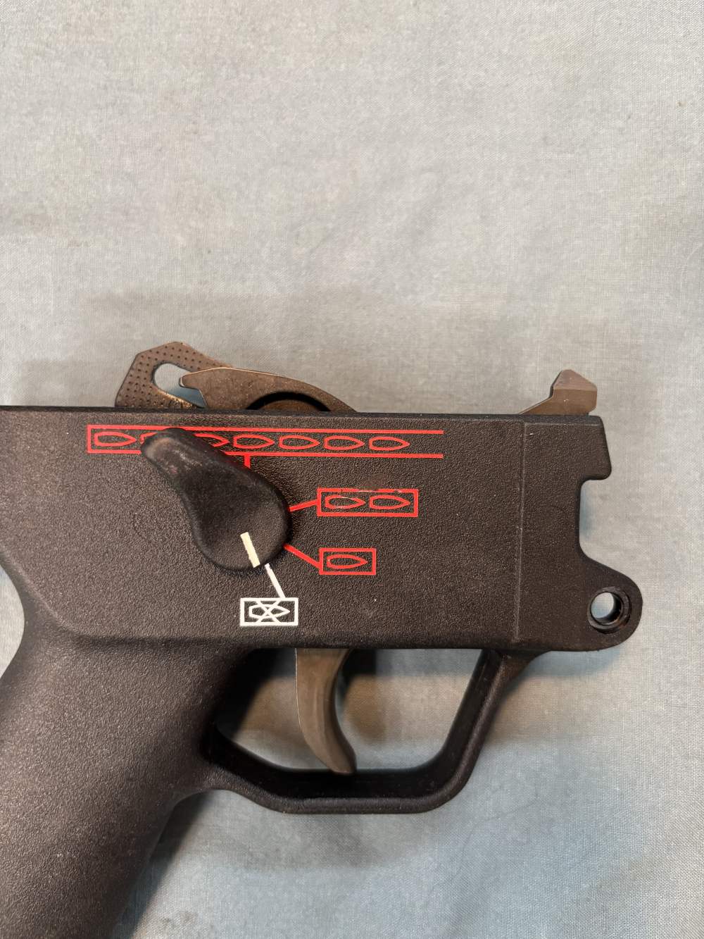 Rare Factory NEW H&K MP5K Navy 4 Position Pictogram Trigger Pack MP5K-N ...