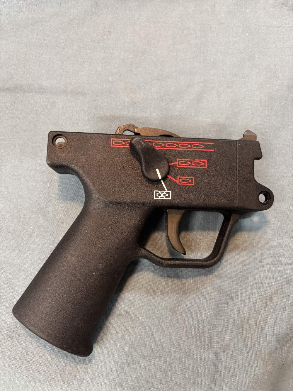 Rare Factory NEW H&K MP5K Navy 4 Position Pictogram Trigger Pack MP5K-N ...