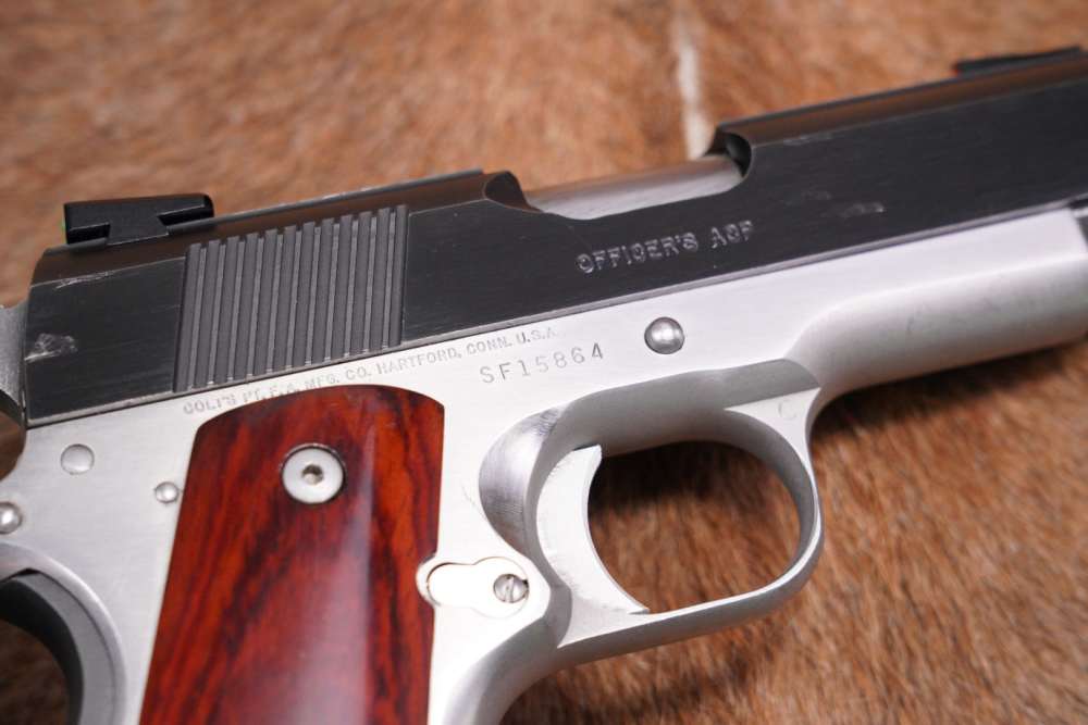 Custom Colt Series 80 Officer’s ACP Compact 1911 .45 Semi-Automatic ...