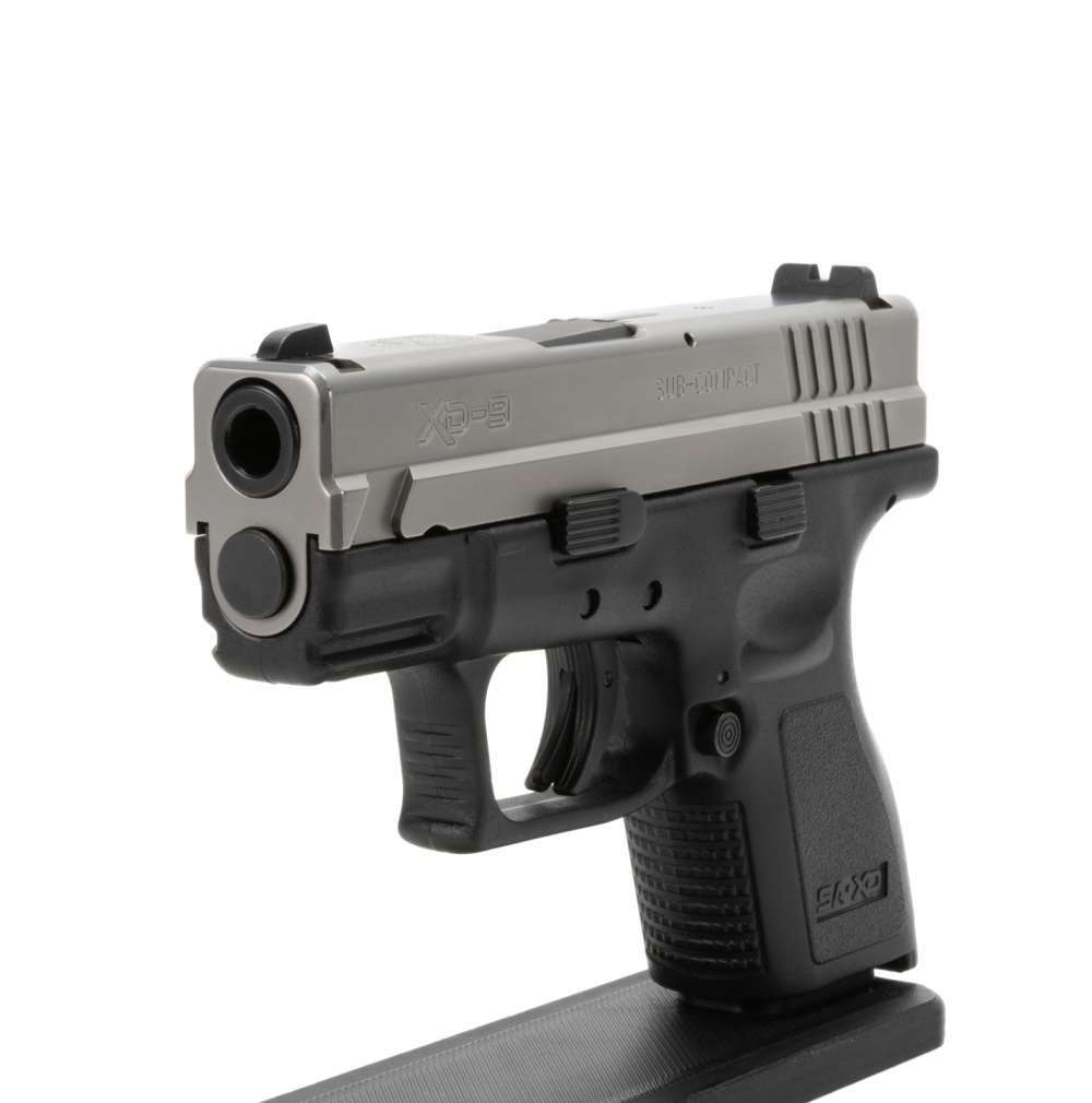 Police Trade In Springfield XD-9 Sub-Compact 9mm 16+1 Two Tone w ...