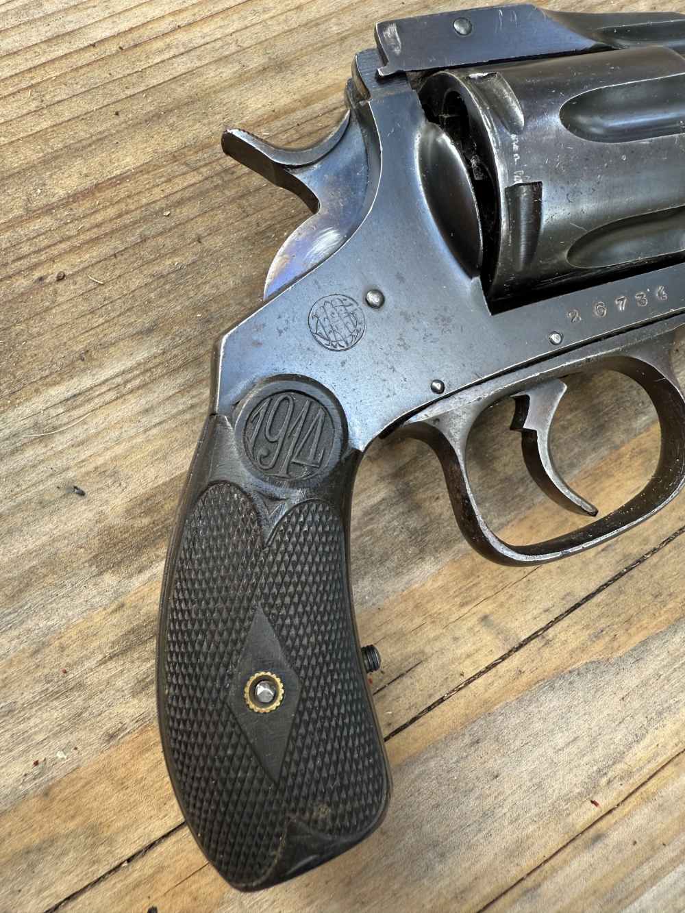 Spanish Top Break .44 Special Revolver Gunsmith Parts Project Gun ...