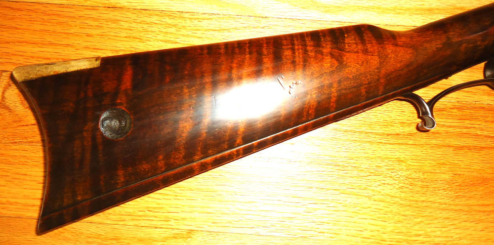 Southern Mountain Poor Boy Flintlock Rifle. Swamped Sharon 54 cal ...