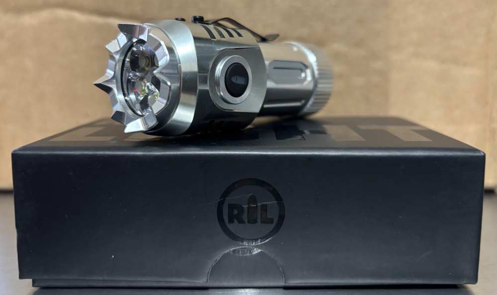 Riot Light Flashlight, Chrome, New - Flashlights at GunBroker.com ...