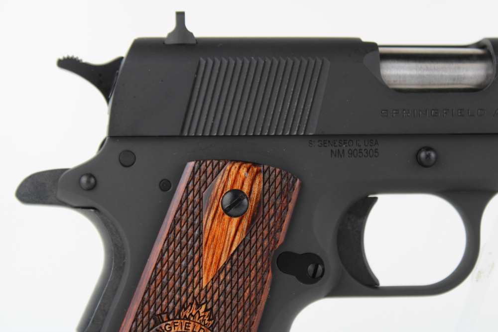 Excellent Defend Your Legacy Springfield 1911 Mil-Spec 45 ACP Wood ...