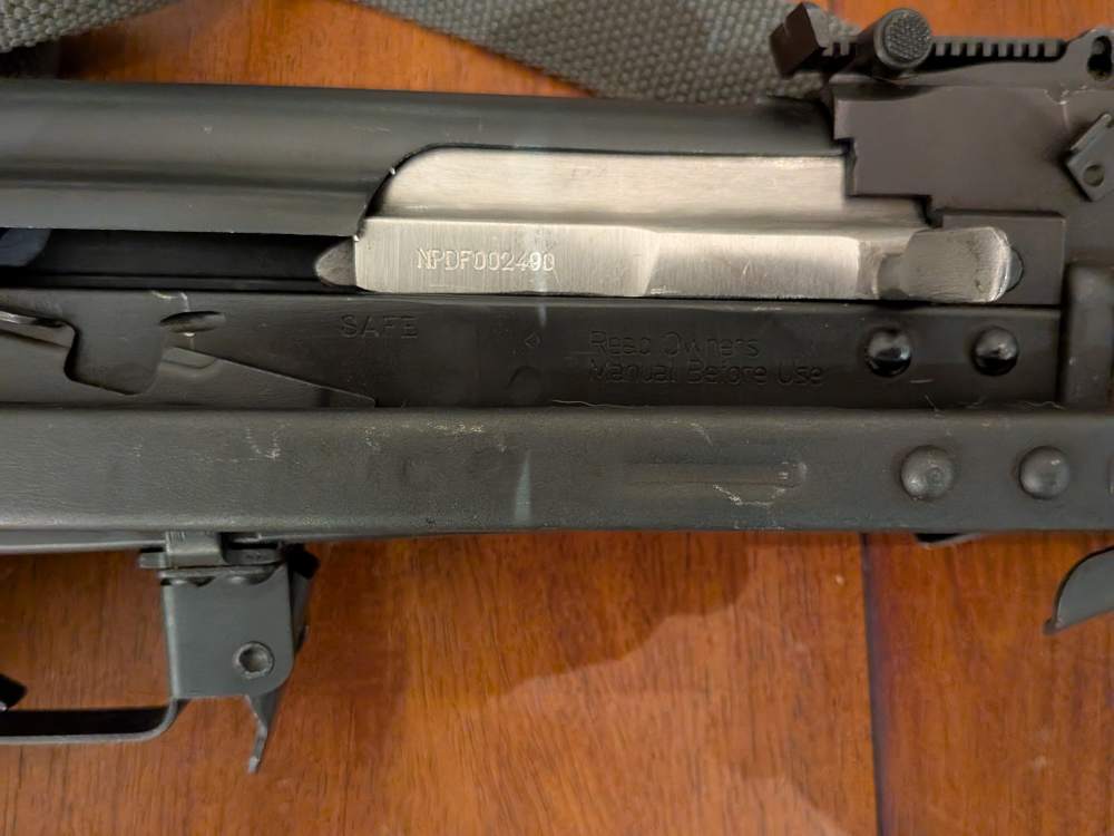 Zastava N-PAP DF 7.62x39 - Serbian Underfolder AK-Pattern Rifle - Semi ...