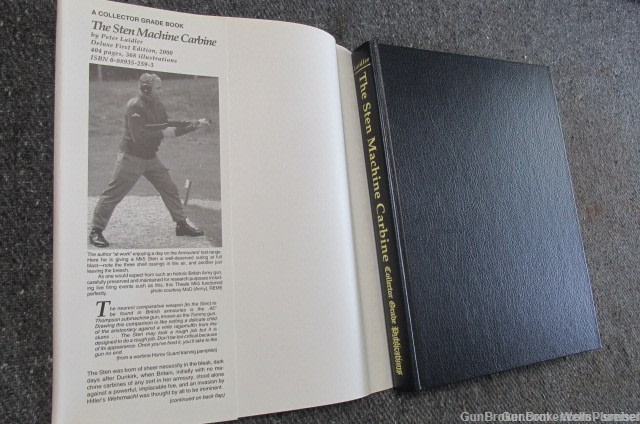 THE STEN MACHINE CARBINE BY PETER LAIDLER HARDCOVER REFERENCE BOOK ...