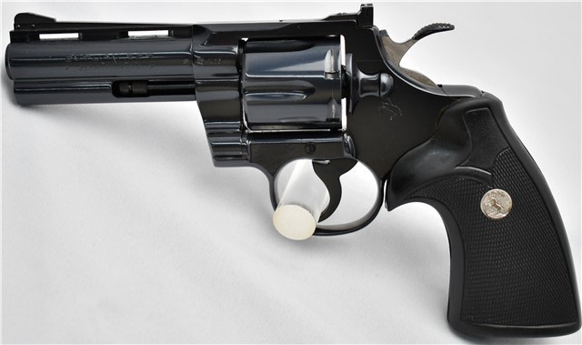 Colt Python 4” 1st Gen 1976 Blue - Revolvers at GunBroker.com : 1130625524