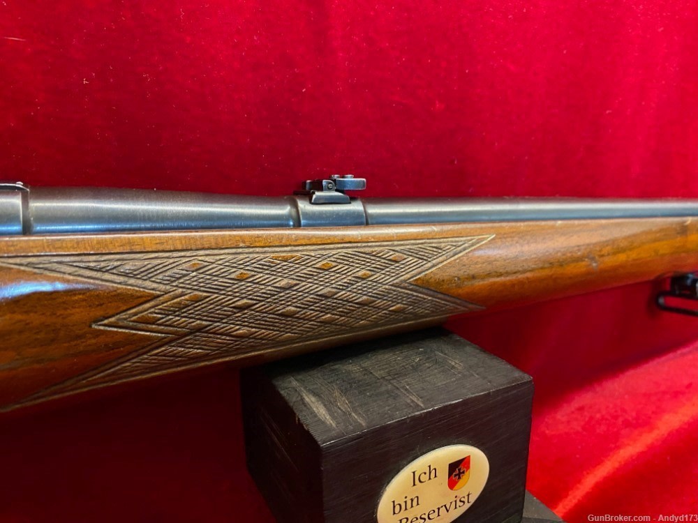 Anschutz 1418 Mannlicher Full Stocked Stutzen .22 l.r. DST 1971 - Bolt ...