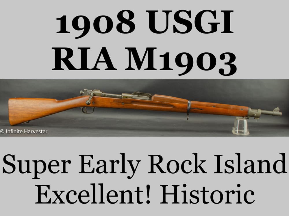 RIA M1903 1903 Springfield - Bolt Action Rifles at GunBroker.com ...