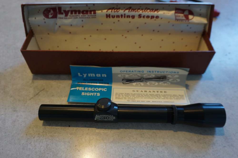 Lyman Alaskan 2 1/2x Perma Center Rifle Scope Like New - Scopes at ...