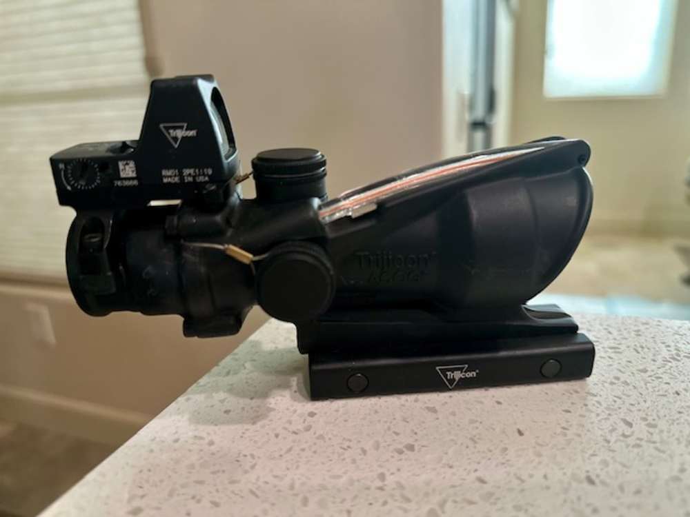 Trijicon ACOG 4x32 BAC Riflescope with RMR - .223 BDC - Scopes at ...
