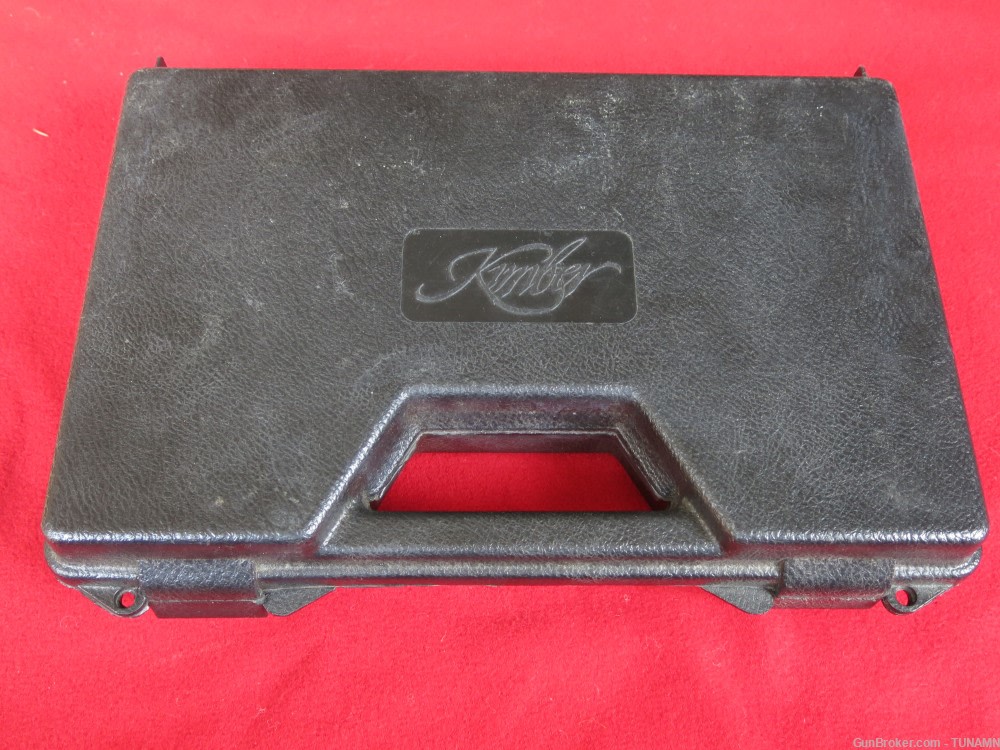 Kimber Factory Eclipse Pro Target II Hard Case With A Manual And Lock ...