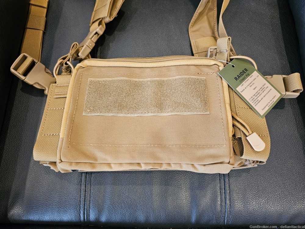 Defiant Tactical Raider Micro Chest Rig - COYOTE BROWN - Tactical Gear ...