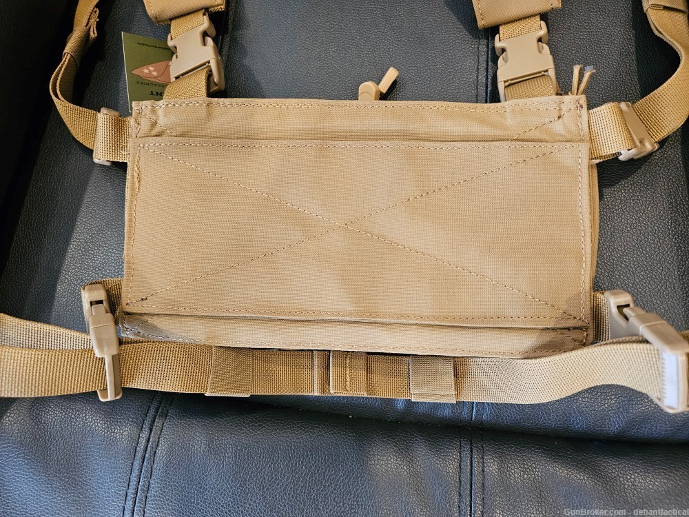 Defiant Tactical Raider Micro Chest Rig - COYOTE BROWN - Tactical Gear ...