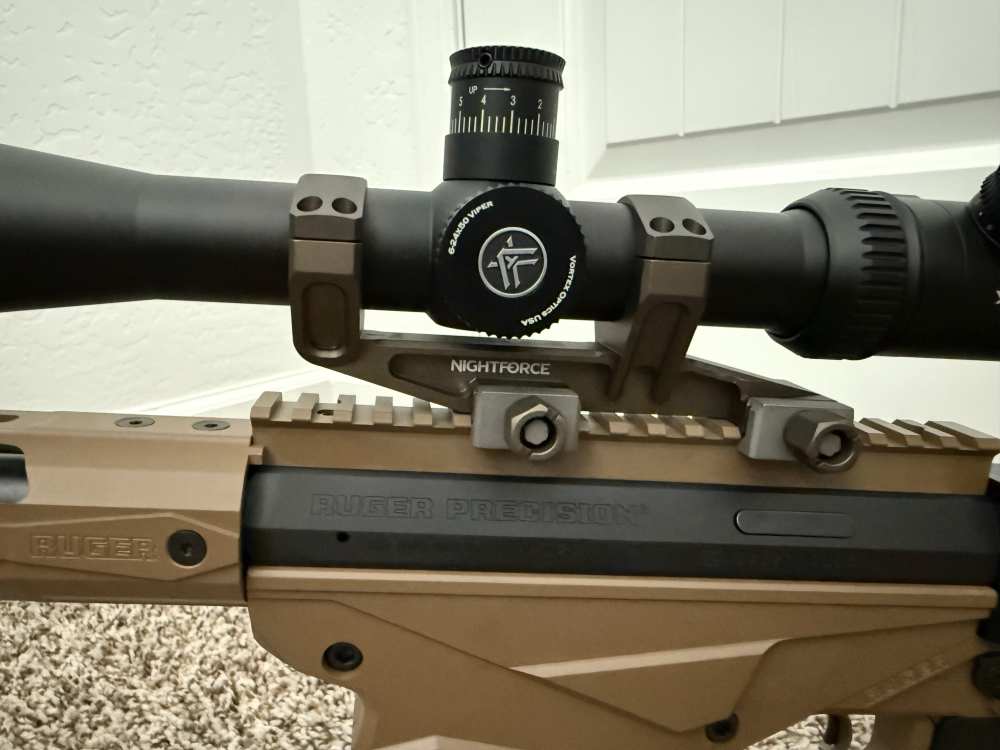New Ruger Precision 308 Nightforce Ultramount Vortex Viper PST 6-24x50 ...