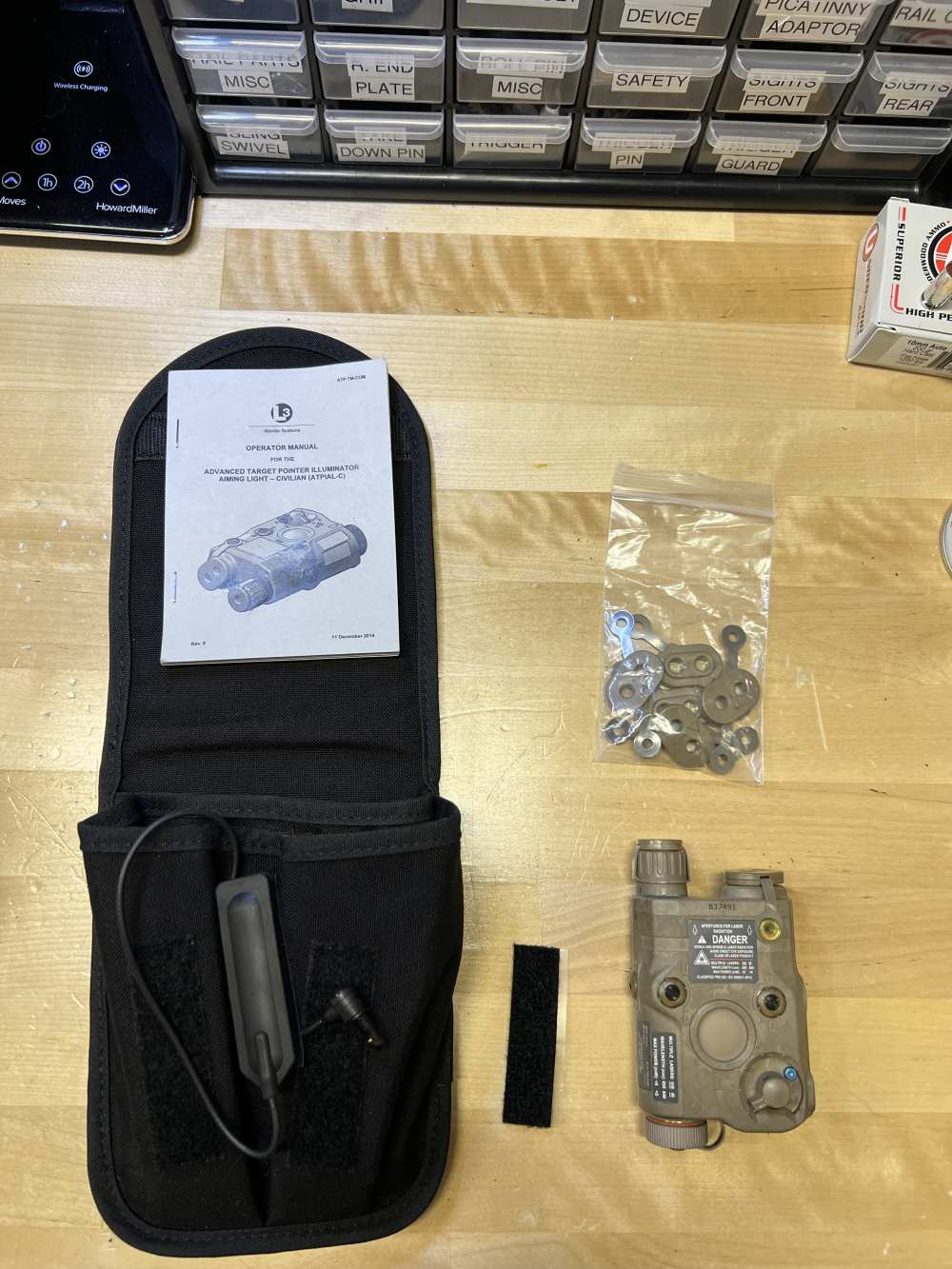 L3 ATPIAL-C, (PEQ-15), civilian model, lightly used, FDE - Laser Sights ...