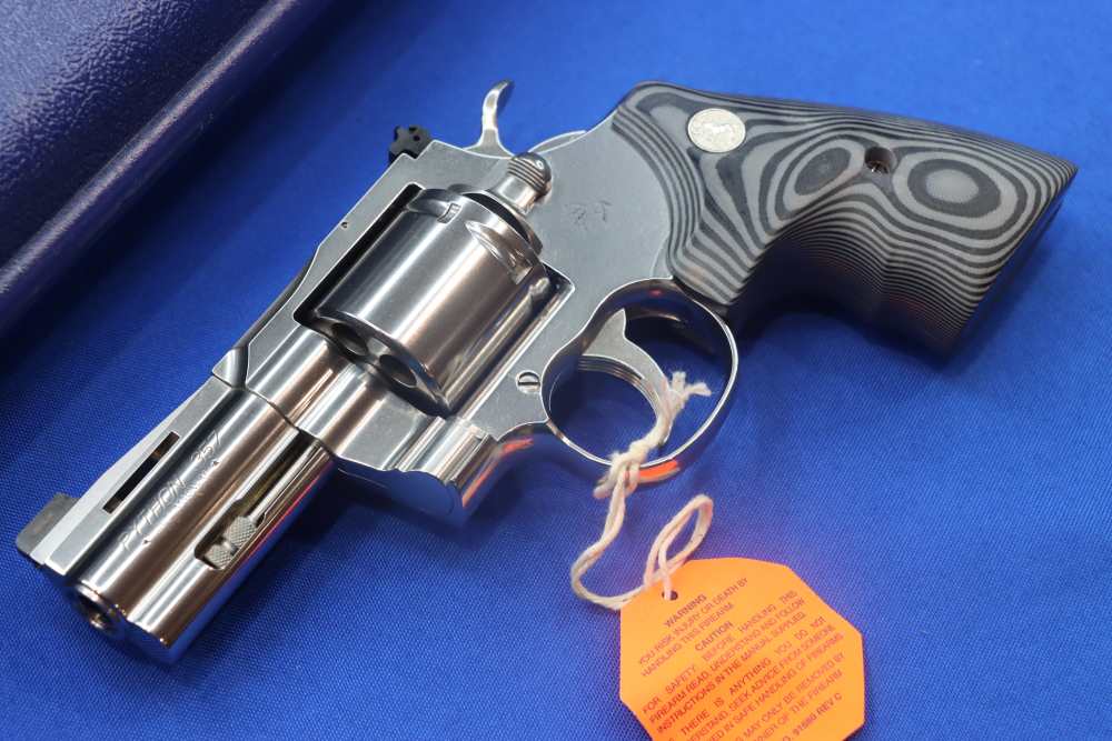 Colt Model Python COMBAT ELITE Revolver 357 MAG G10 Grip Night Sights 3 ...