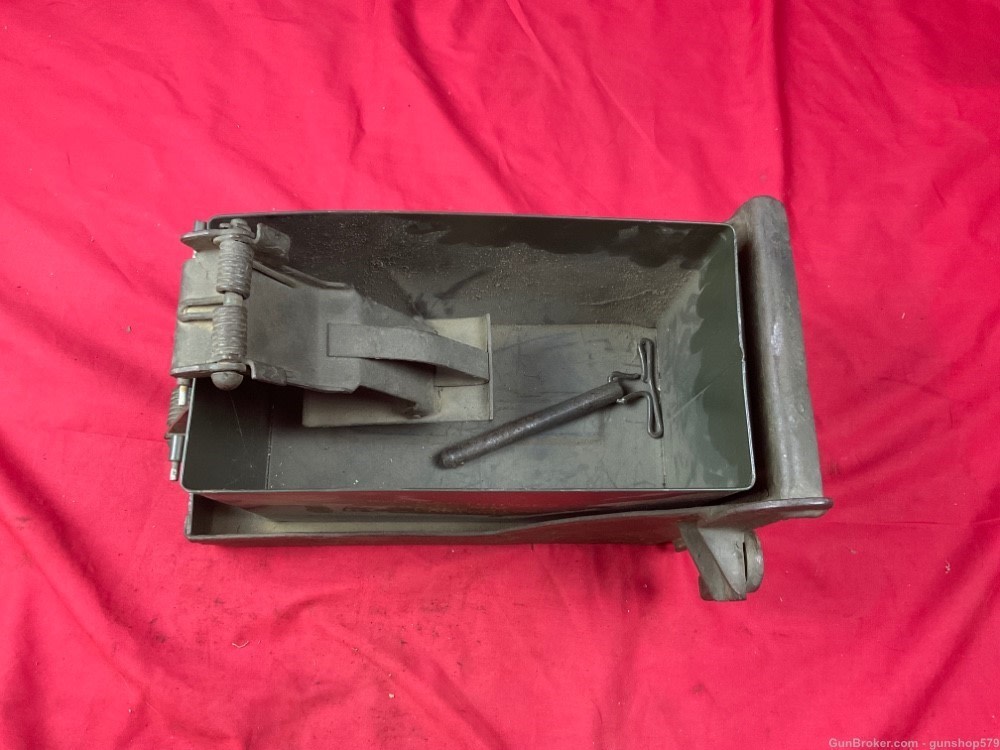Surplus USGI AMMO TRAY FOR M23, MK64, & MK93 MOUNT 50 BMG Browning Belt Fed - NFA Parts ...
