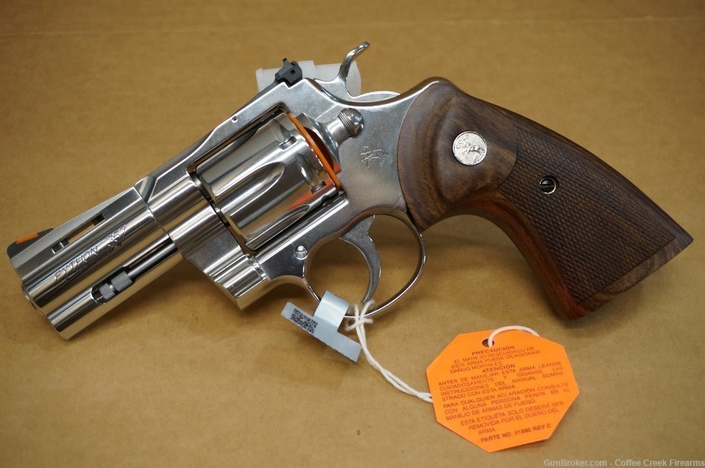 Colt Python .357 Magnum 3" Barrel Revolver Mag - Revolvers at GunBroker.com : 1130910290
