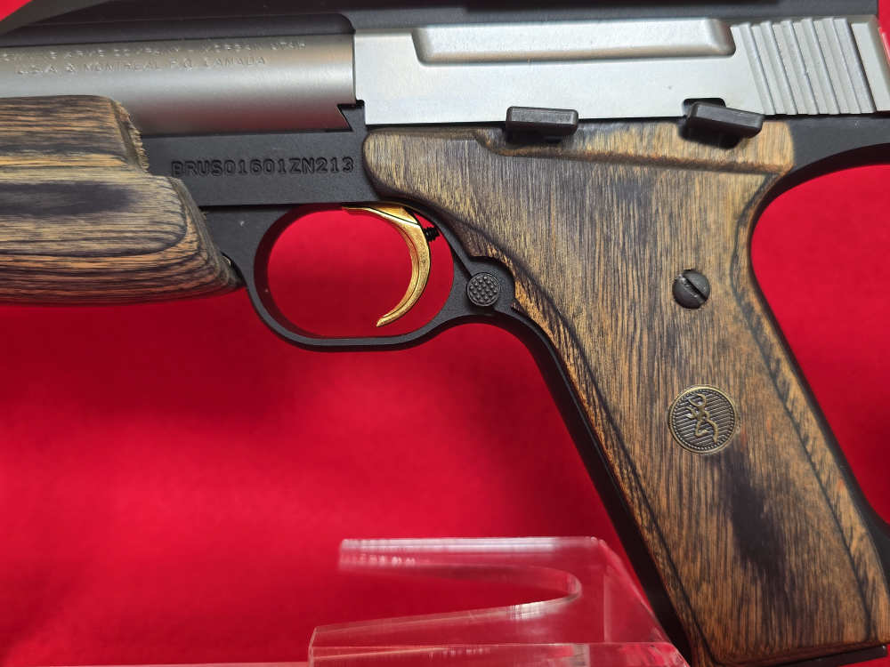 Grail Browning Buck Mark Rifle target sr laminated ss fluted threaded ANIB - Semi Auto Rifles at ...