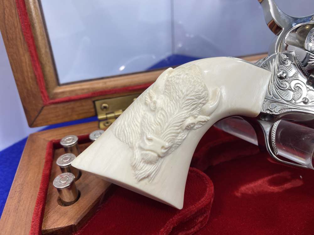 Colt Single Action Army - MASTER SCROLL ENGRAVED- Amazing Hand Carved ...