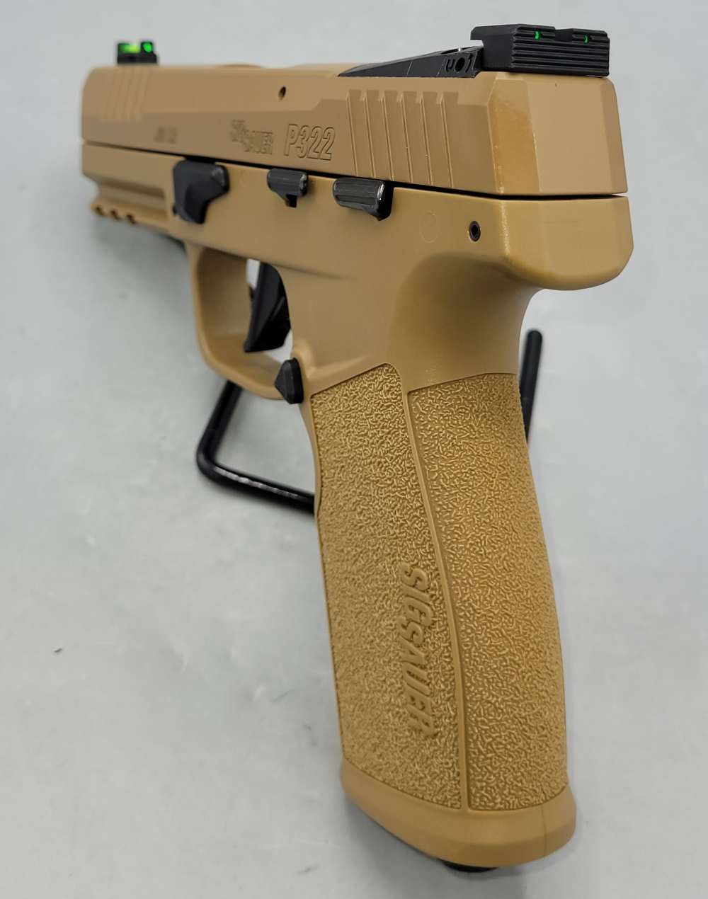 Sig Sauer P322 .22LR 4" Semi Auto Pistol Coyote Tan Polymer Frame 20+1 ...