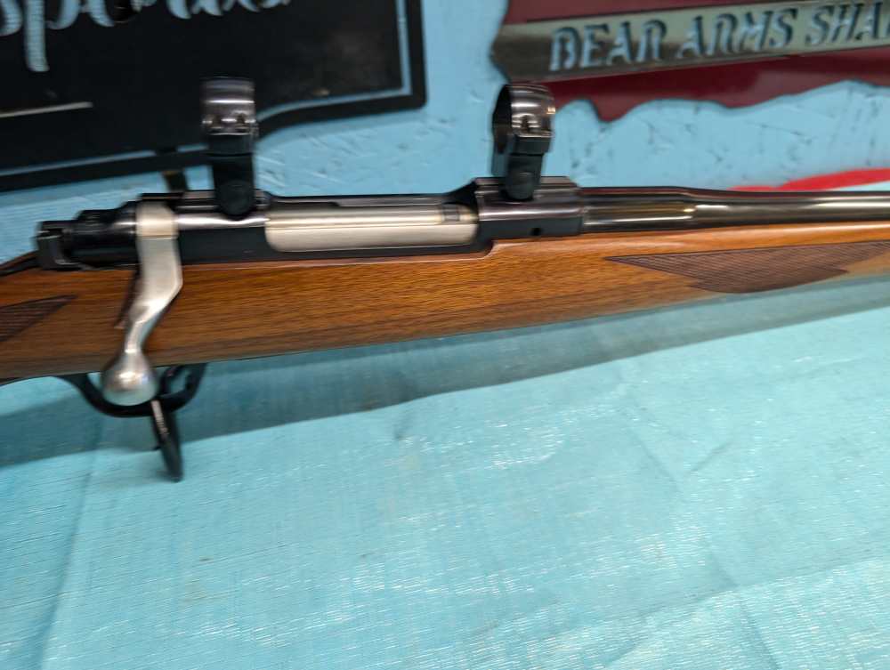 Ruger M77 Mark II 25-06 Walnut Stock blued 24-in medium contour barrel ...