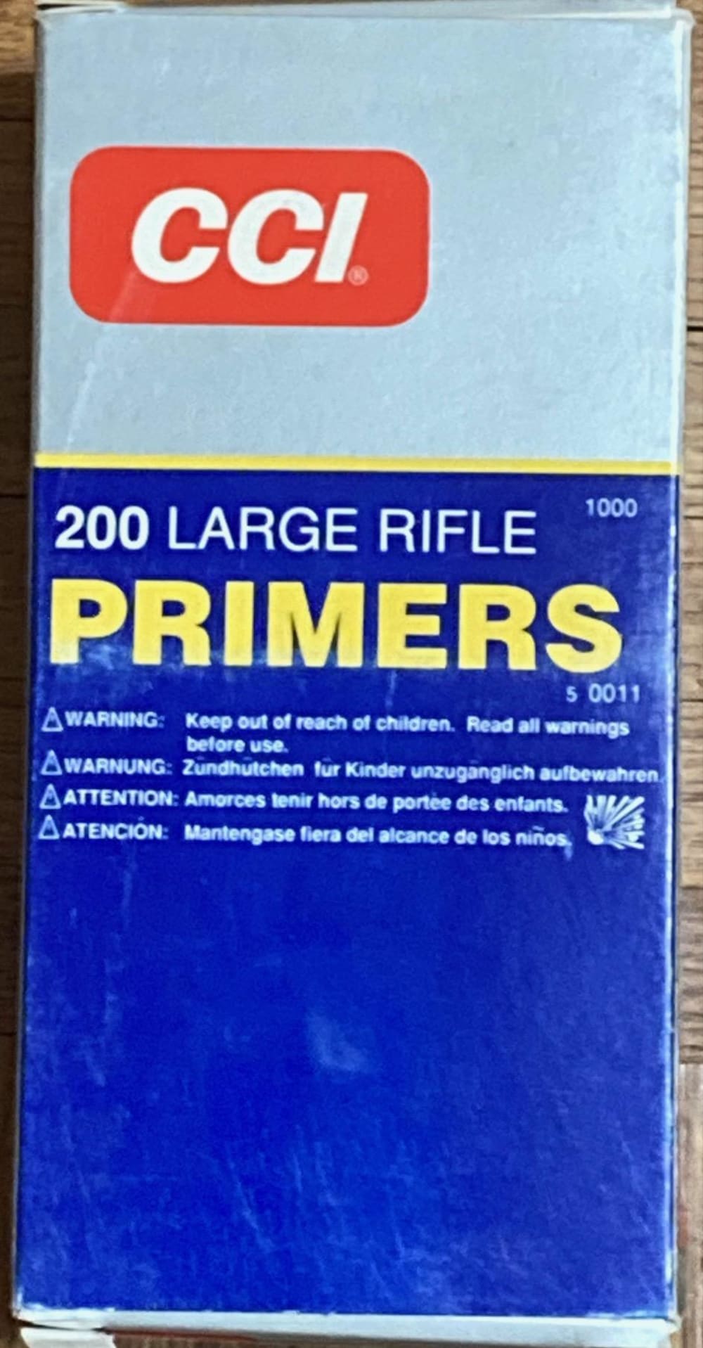 Large Rifle Primers CCI 200 Primer 1000 ct 0011 - Reloading Primers at ...