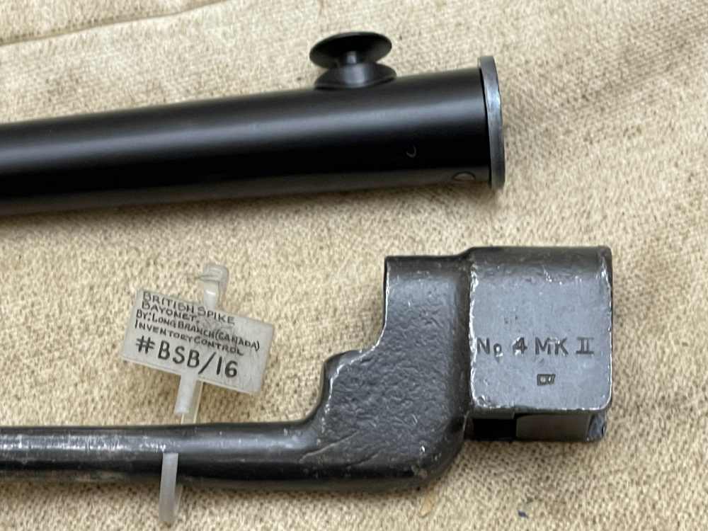British Spike Bayonet No 4 Mk II Long Branch - Collectible Knives at ...